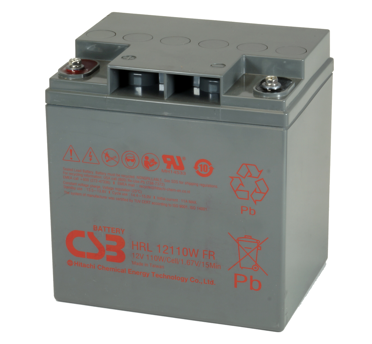 CSB Battery High Rate Discharge Long Life Batteries, HRL Range | MDS ...