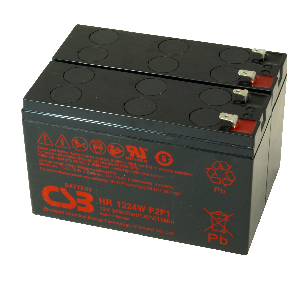 MGE Pulsar Ellipse 650 800 UPS Battery Kit AB1001 | MDS Battery