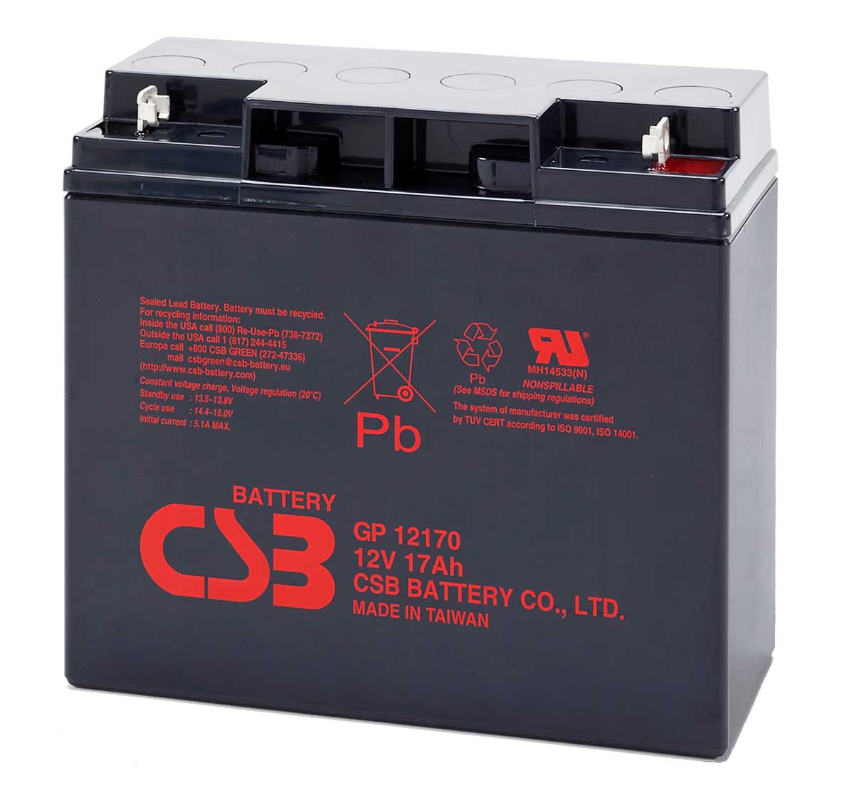 GP12170 NP17-12 NP18-12 BP17-12 6-DW-17 Battery | MDS Battery