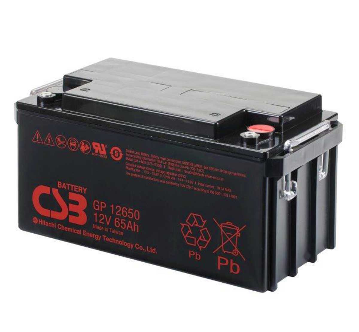 CSB GP12650 Sealed Lead Acid Battery | MDS Battery