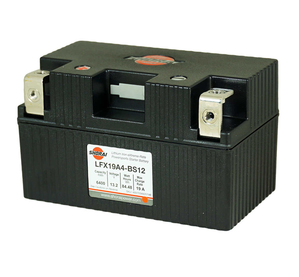 Shorai LFX19A4-BS12 12V Lithium Motorcycle Battery Inc Free Delivery | MDS Battery