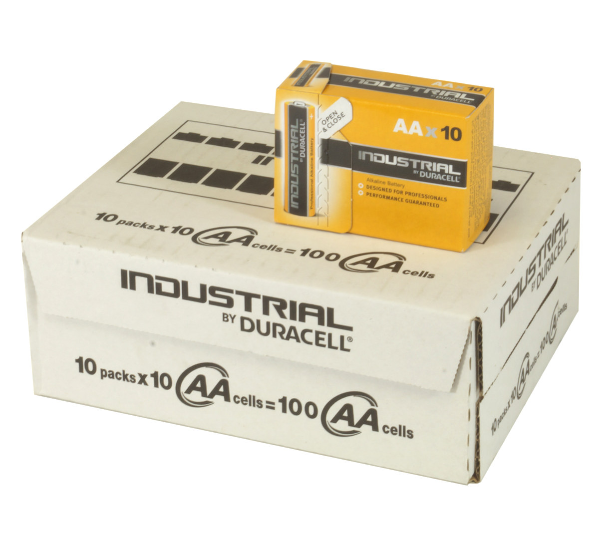 Duracell Industrial MN1500 AA Bulk Box of 100 Batteries | MDS Battery
