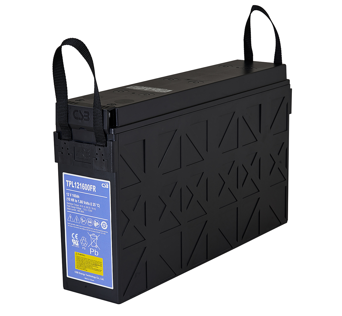 CSB TPL121600FR 12V 160Ah Front Terminal Battery | MDS Battery