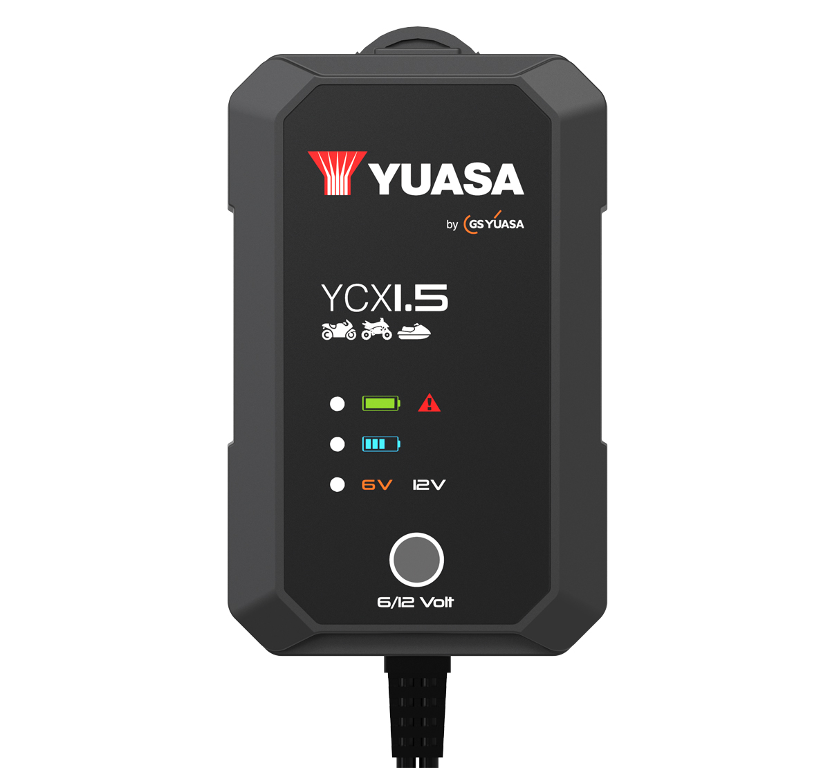 Yuasa YCX1.5 6V/12V Smart Motorcycle Battery Charger | MDS Battery