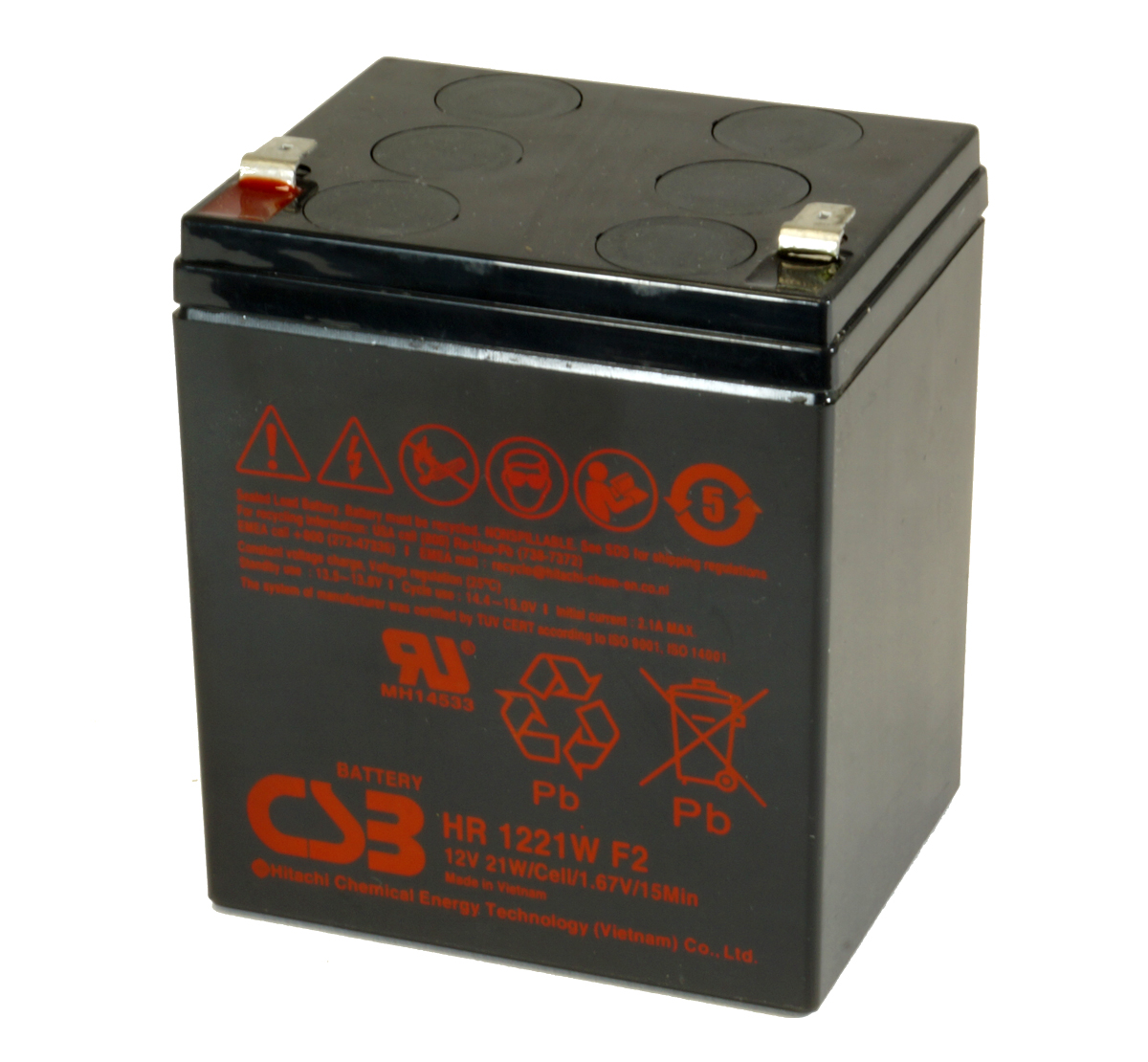 CSB HR1221W VRLA Lead Acid Battery Inc Free Delivery | MDS Battery