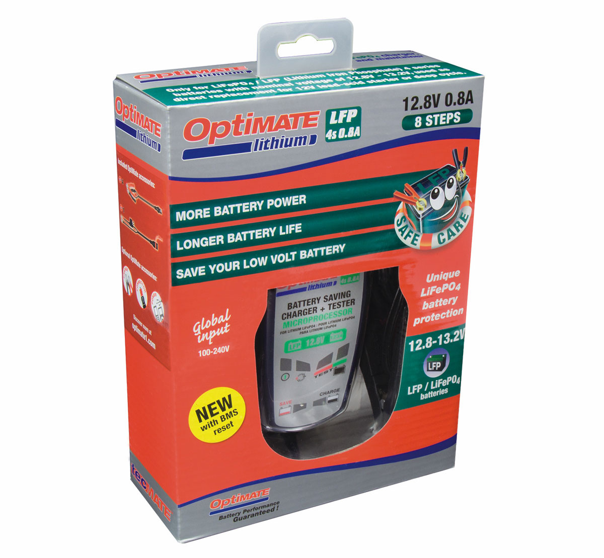 Optimate Lithium 0.8 Battery Charger | MDS Battery