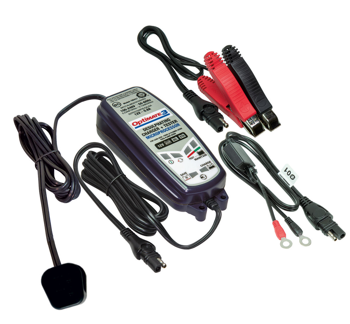 Optimate 3 12V Battery Charger | MDS Battery