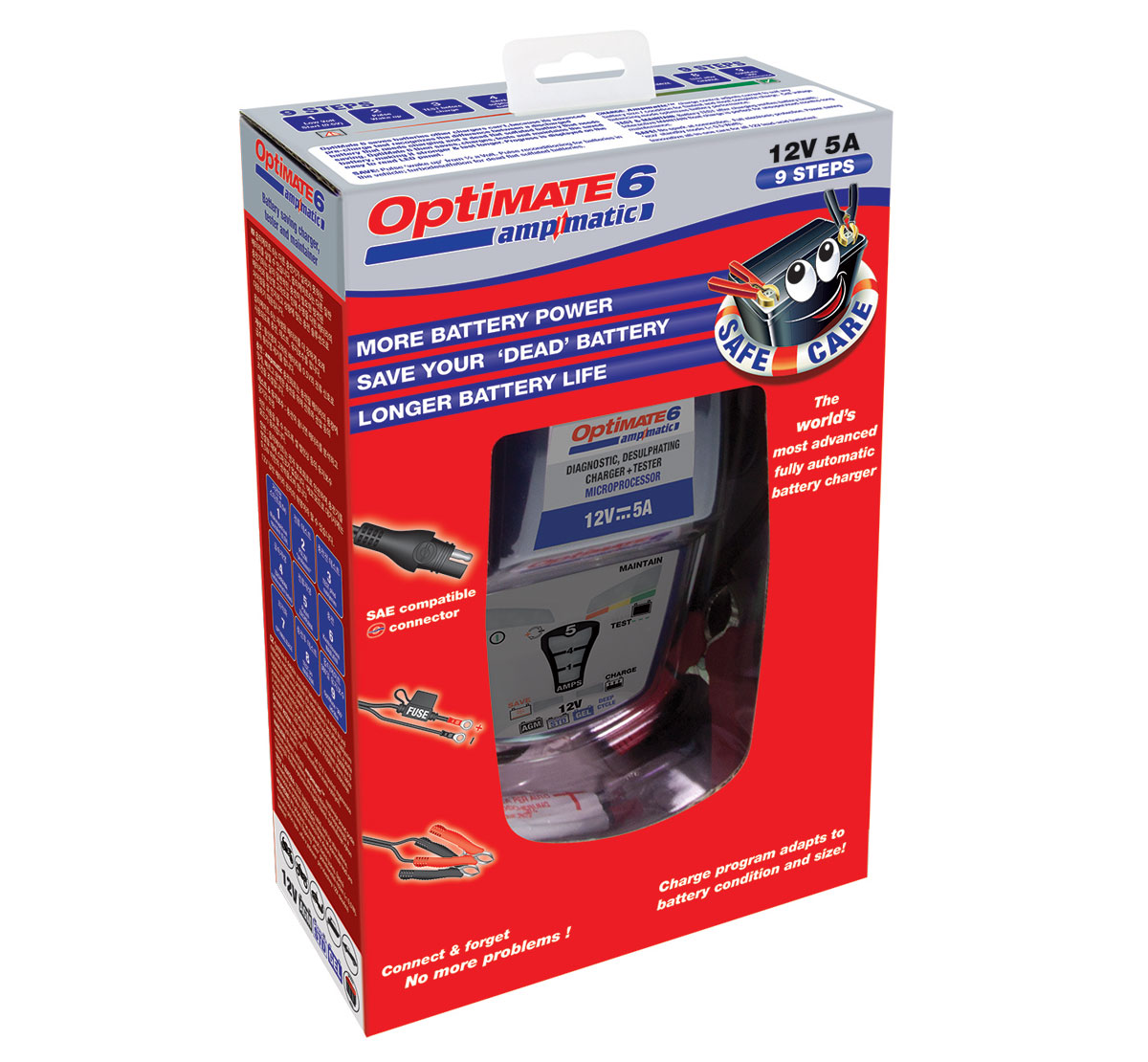 Optimate 6 Car Battery Charger | MDS Battery
