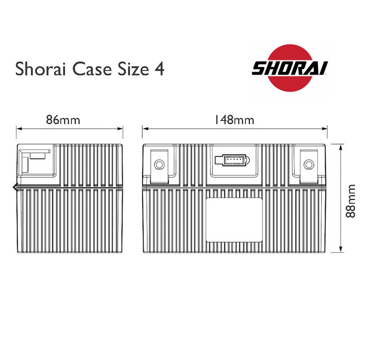 Shorai LFX19A4-BS12 12V Lithium Motorcycle Battery Inc Free Delivery | MDS Battery