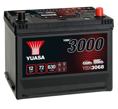 Buy Yuasa YBX3000 Maintenance Free Car Batteries, Next Day Delivery ...